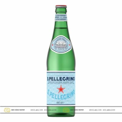 Nước Khoáng Có Ga Tự Nhiên 500ml x 24 chai - San Pellegrino - Trung tâm giao nước tại tp hcm